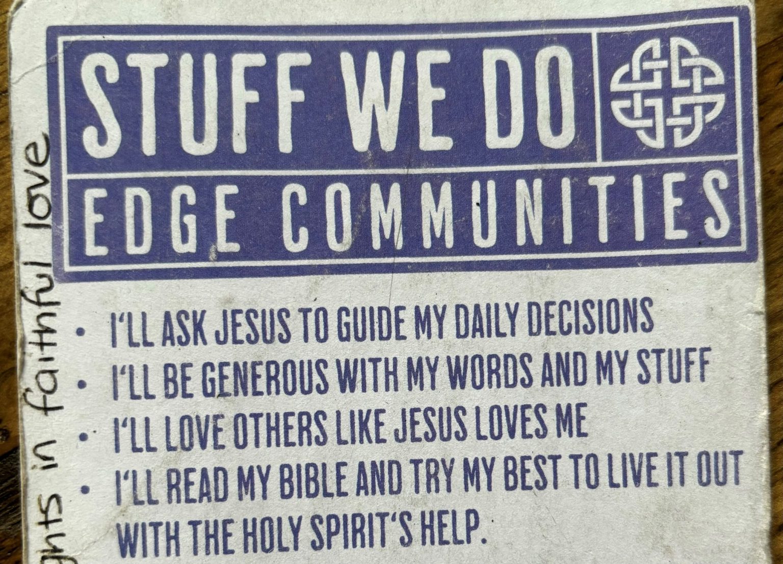 Edge Faith Community – Edge Ministries